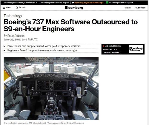 THE MORNING RANT: Boeing’s Ongoing 737-Max Debacle - When Cost Cutting ...